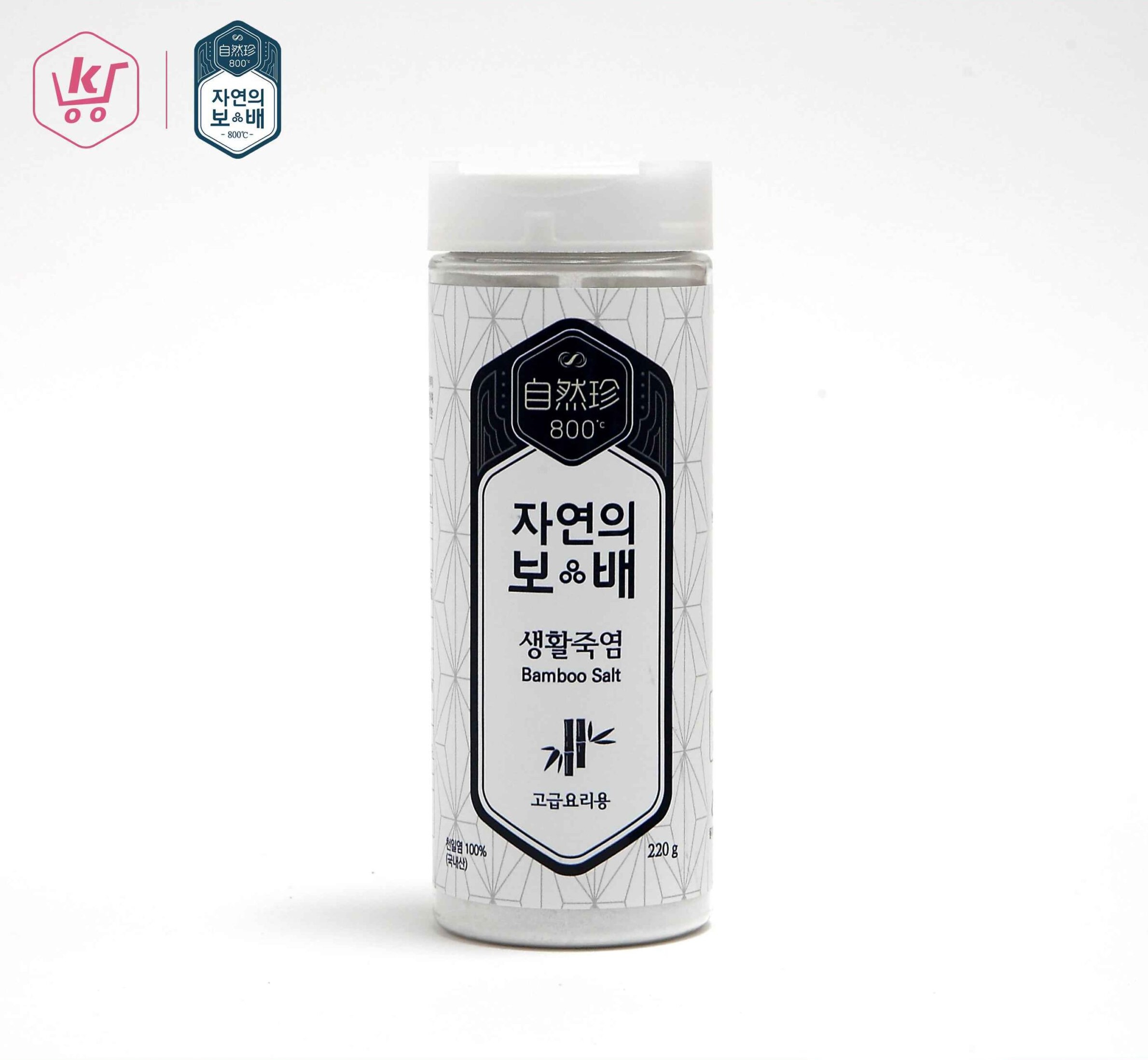 K Salt Premium Bamboo Salt [220g] Bamboo salt for cooking. Quality salt from Korea 220 g./bottle ...